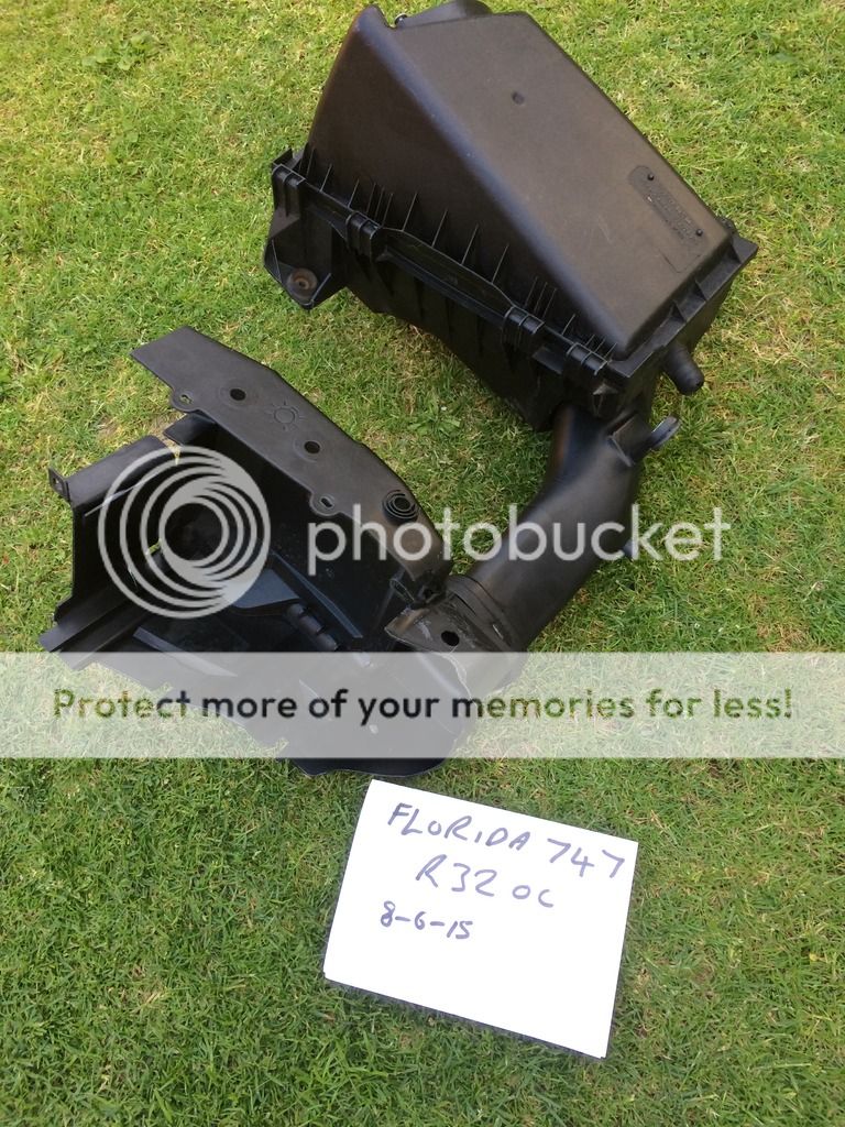 MK4 R32 DSG Snorkle Kit and Smoothed Air Box with Pipercross Filter ...