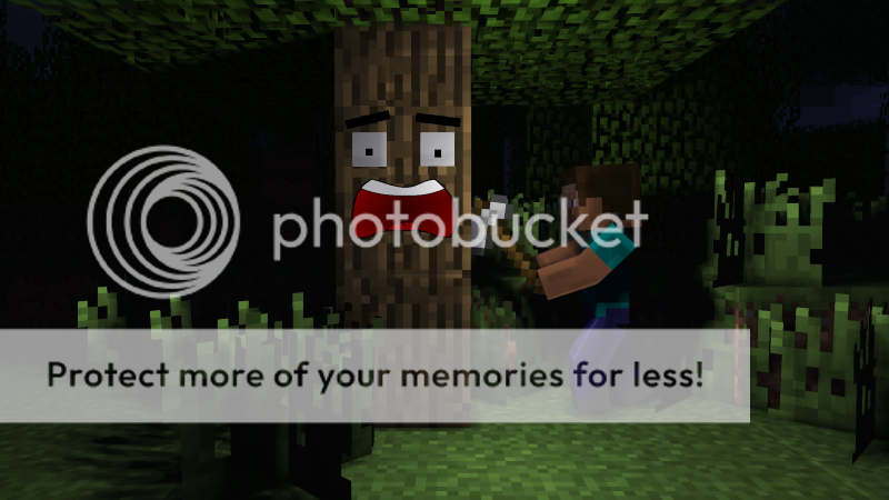 Disturbed Minecraft Tree - Wallpapers and art - Mine-imator forums